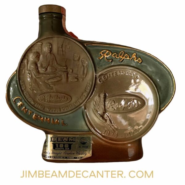 1979 Jim Beam Houston Cowboy Decanter – Multi color